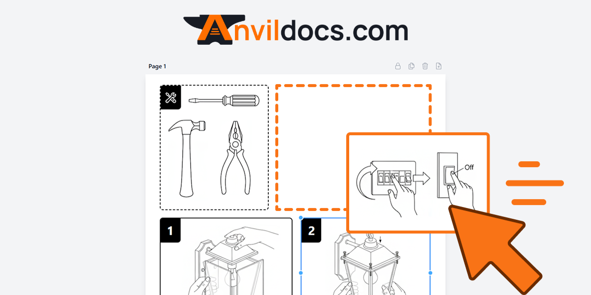 Smart product documentation for white-label manufacturers | Anvil Docs